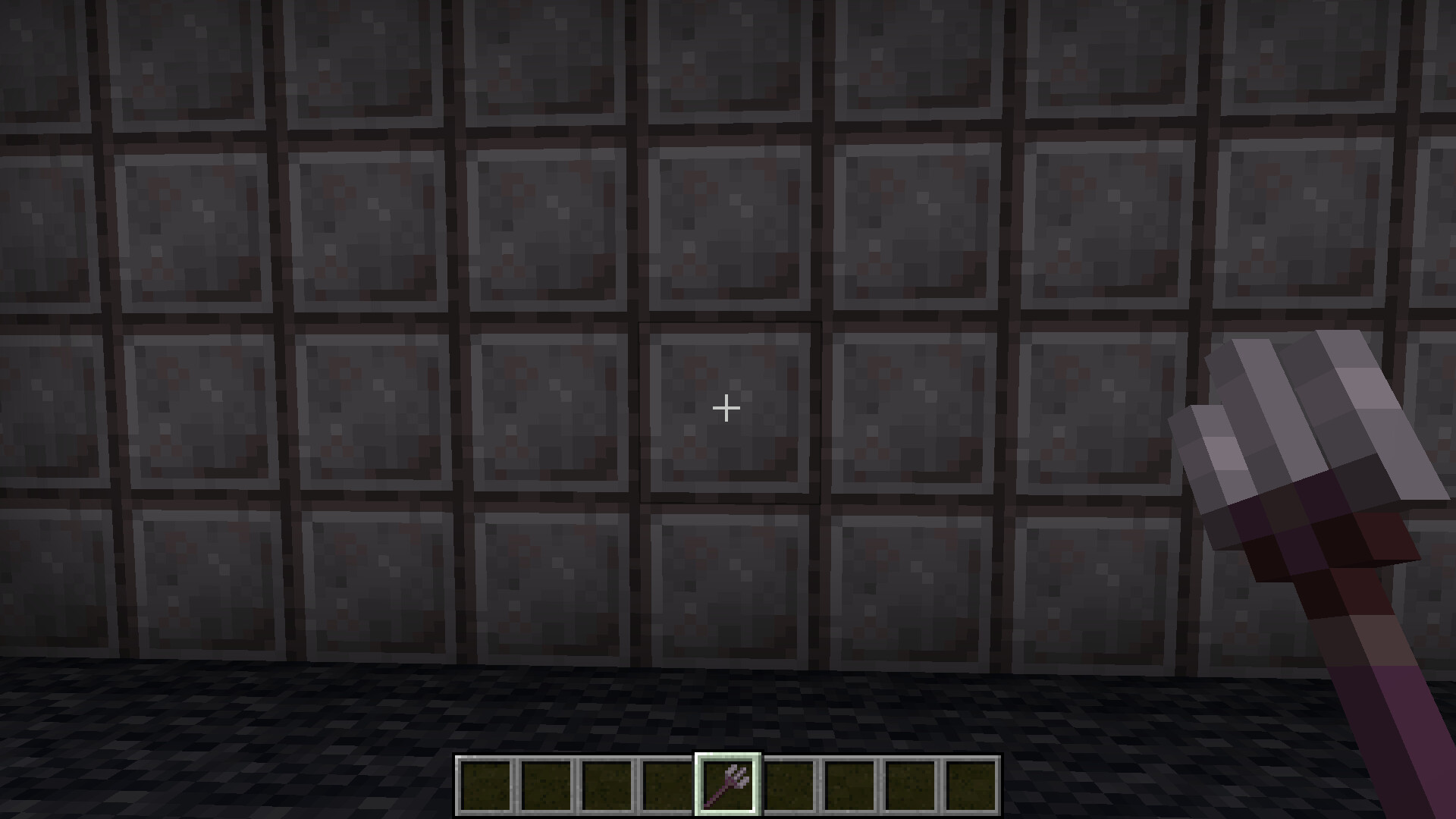 Netherite Trident Minecraft Texture Pack