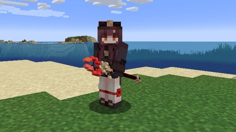 Staff of Homa + Elegy for the End (Trident and bow) [optifine ...