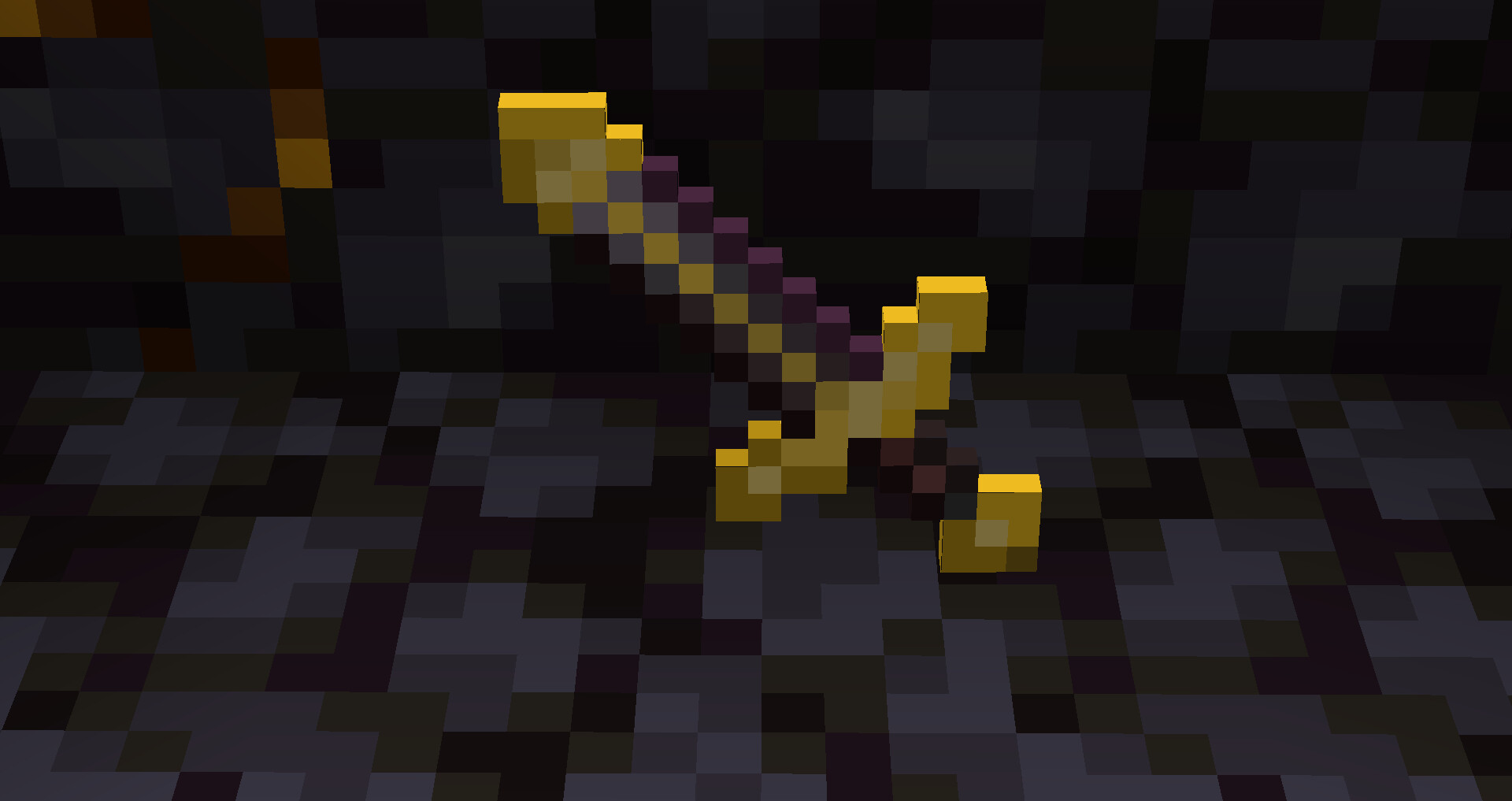 Gold + Netherite Minecraft Texture Pack