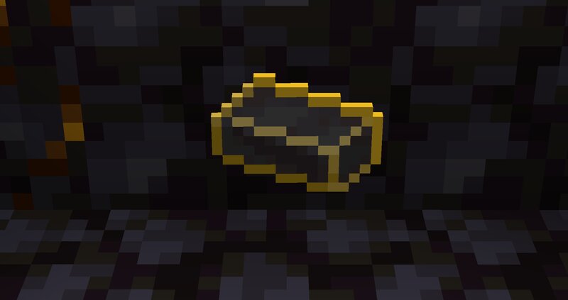 Gold + Netherite Minecraft Texture Pack