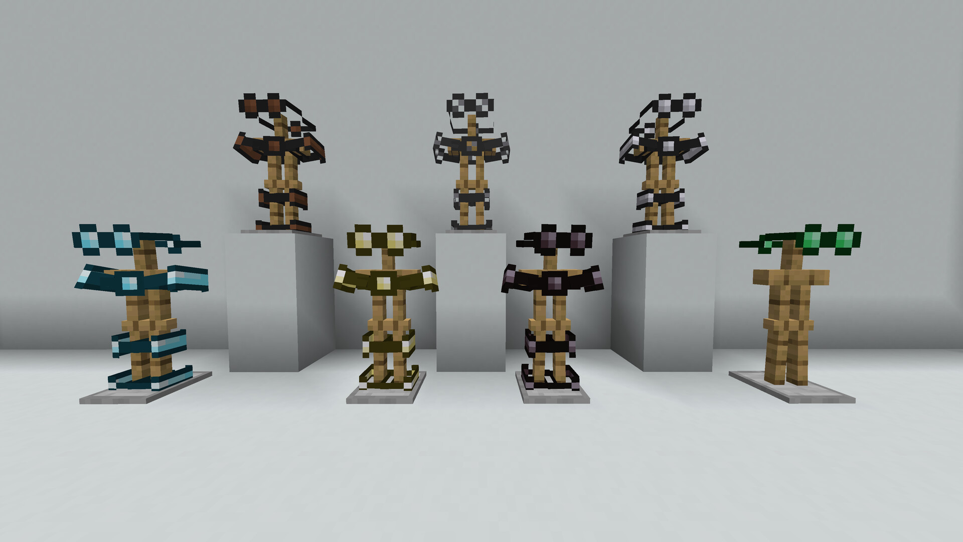 Nonobtrusive Armor Minecraft Texture Pack
