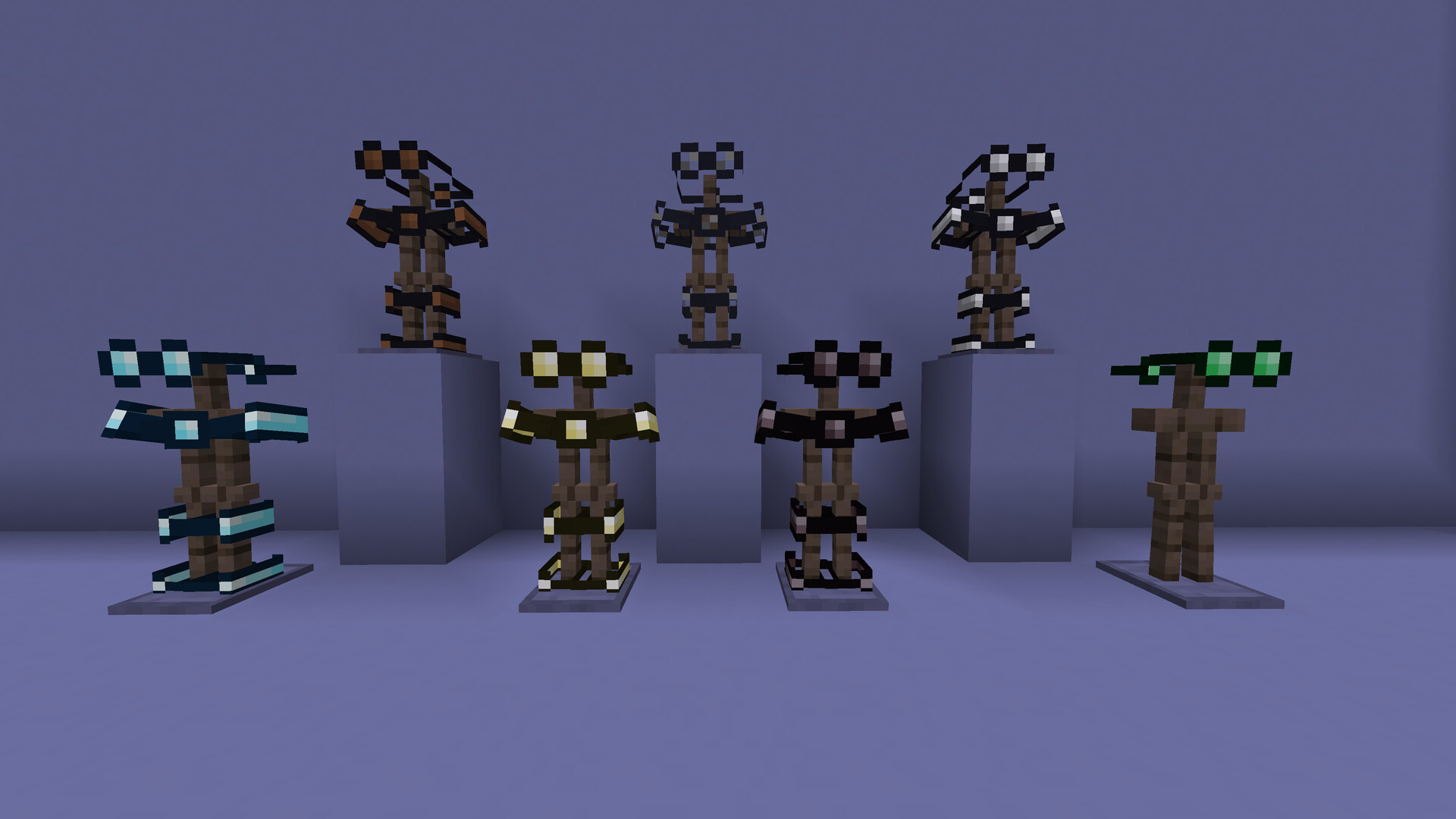 Nonobtrusive Armor Minecraft Texture Pack