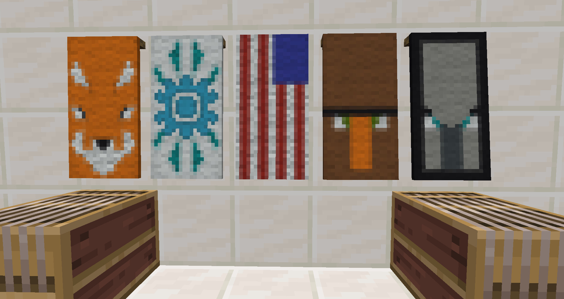 Woolen Banners Minecraft Texture Pack