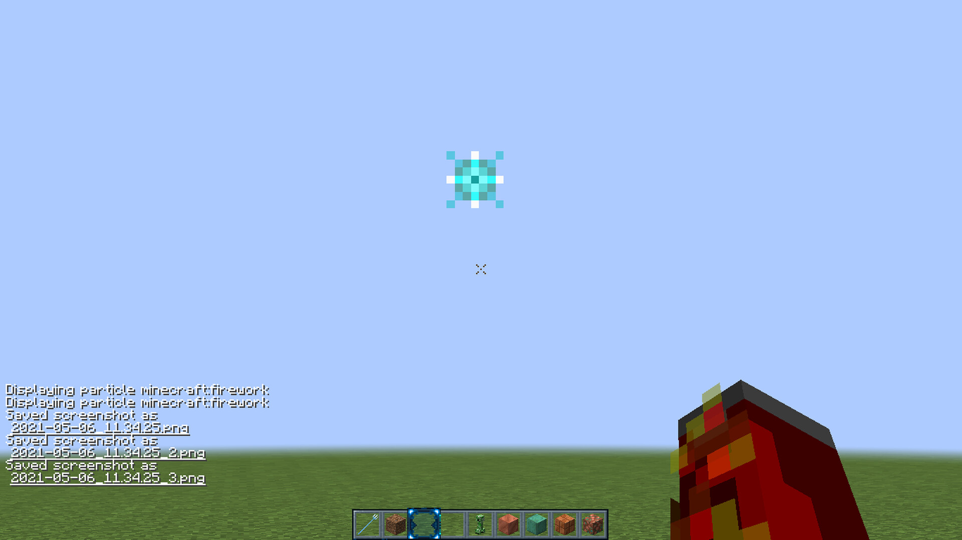 CopperElectricSparksParticles Minecraft Texture Pack