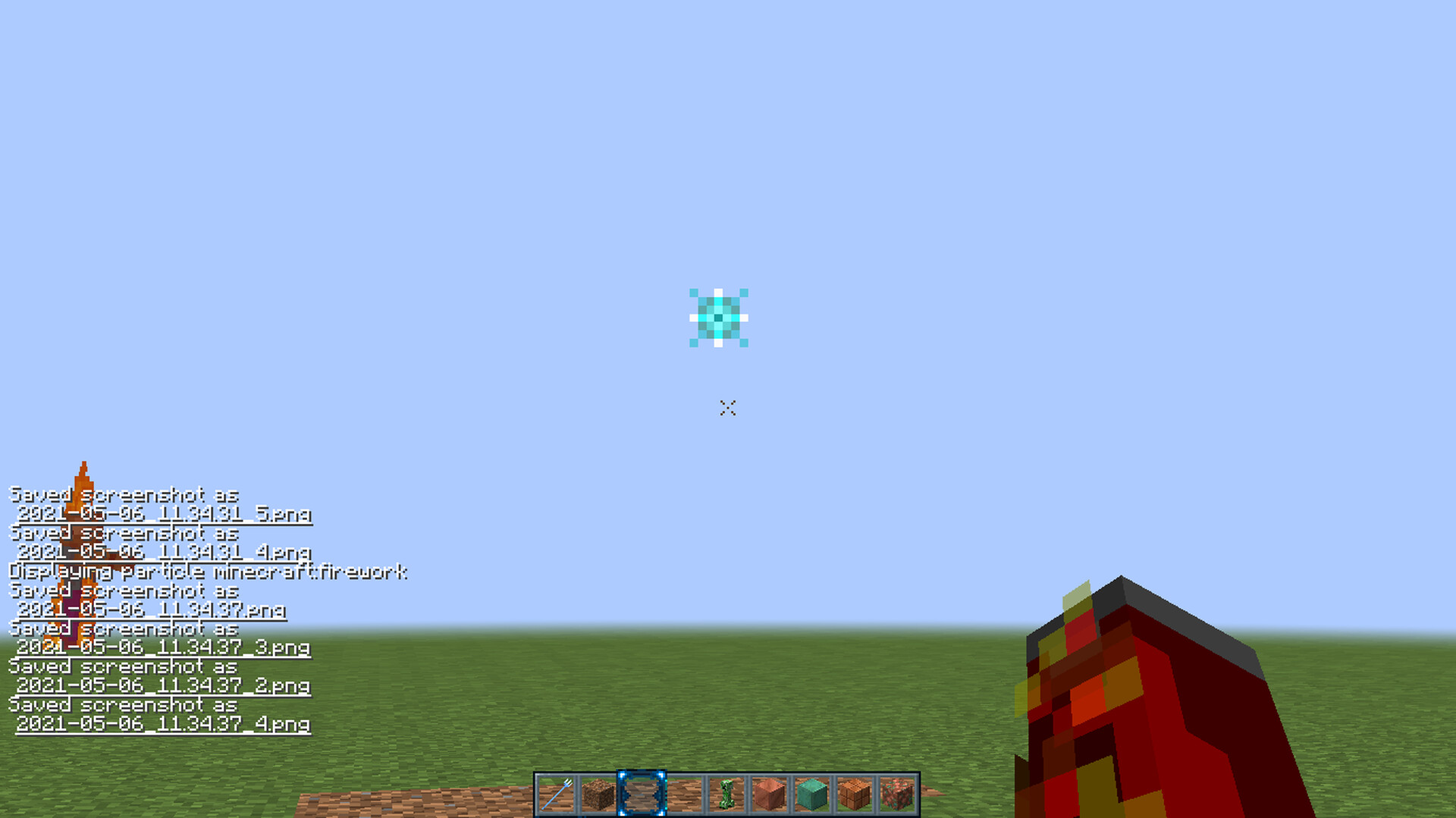 CopperElectricSparksParticles Minecraft Texture Pack