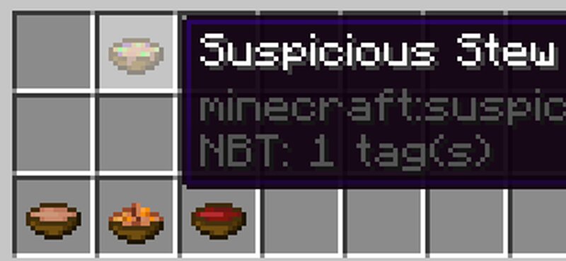 When the Stew is Suspicious!😳[Bowl] - Java Edition Minecraft Texture Pack