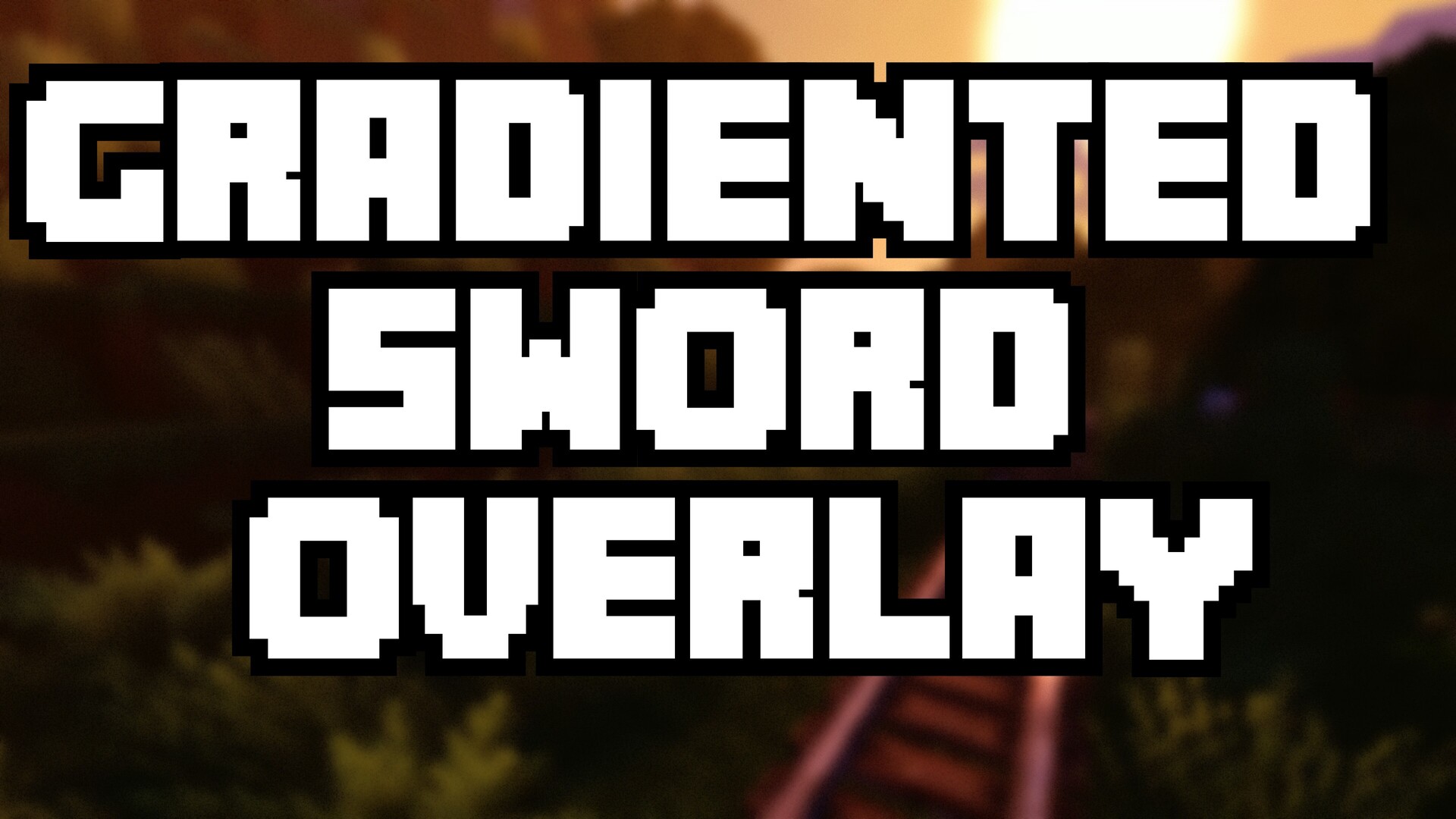 Gradient Sword Overlay Minecraft Texture Pack