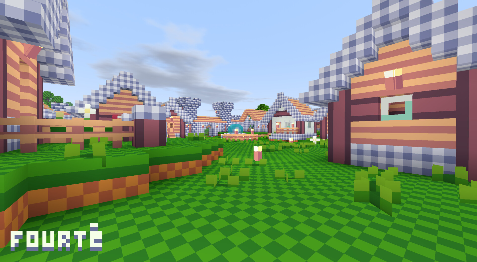 Fourté 4x4 - Small, Bright, Fun Minecraft Texture Pack