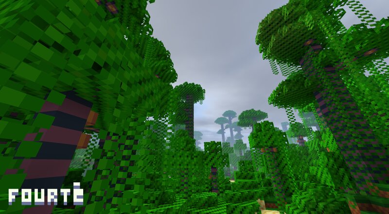 Fourté 4x4 - Small, Bright, Fun Minecraft Texture Pack