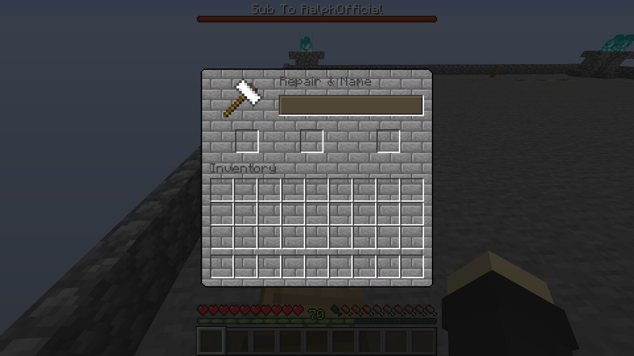 Stonebrick GUI Minecraft Texture Pack