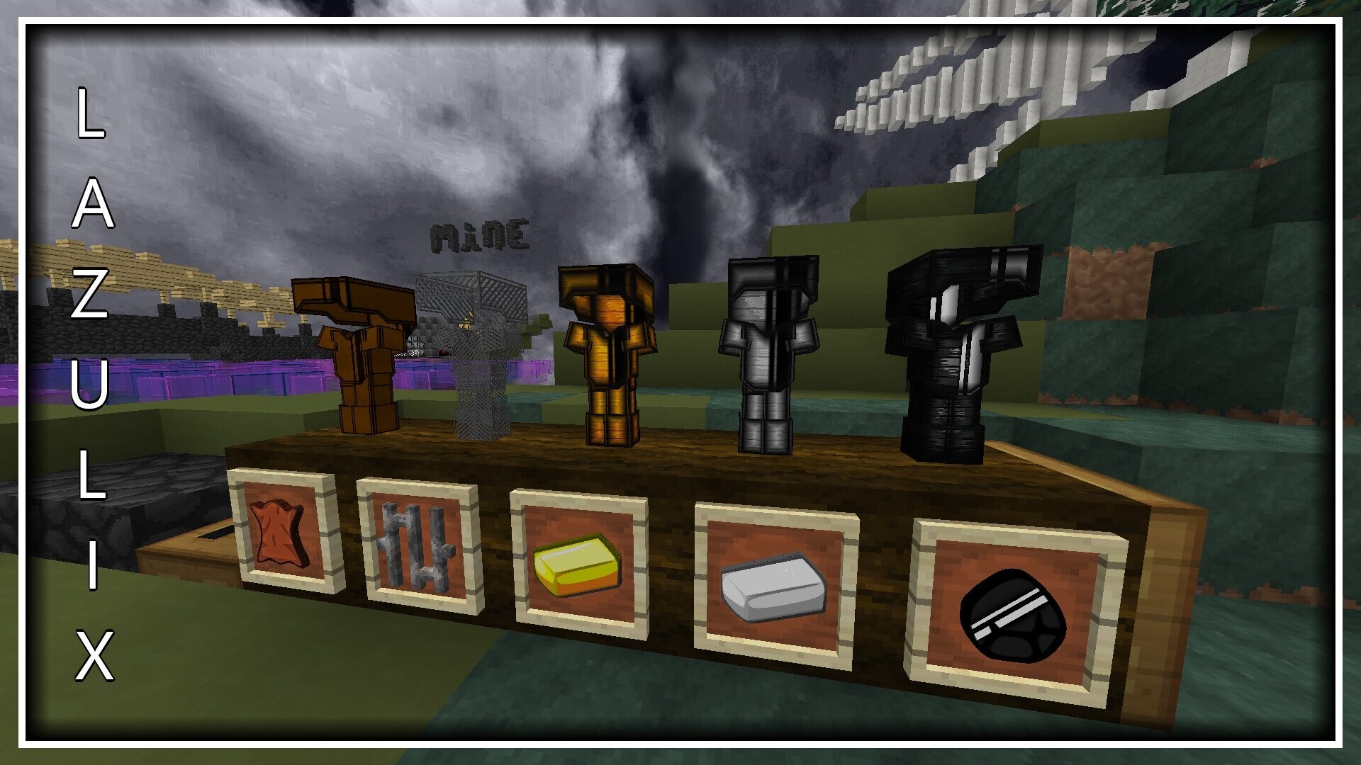 Elite Pack ( Black x512x ) TexturePack 1.7.10 / 1.8.9 | Black And White ...