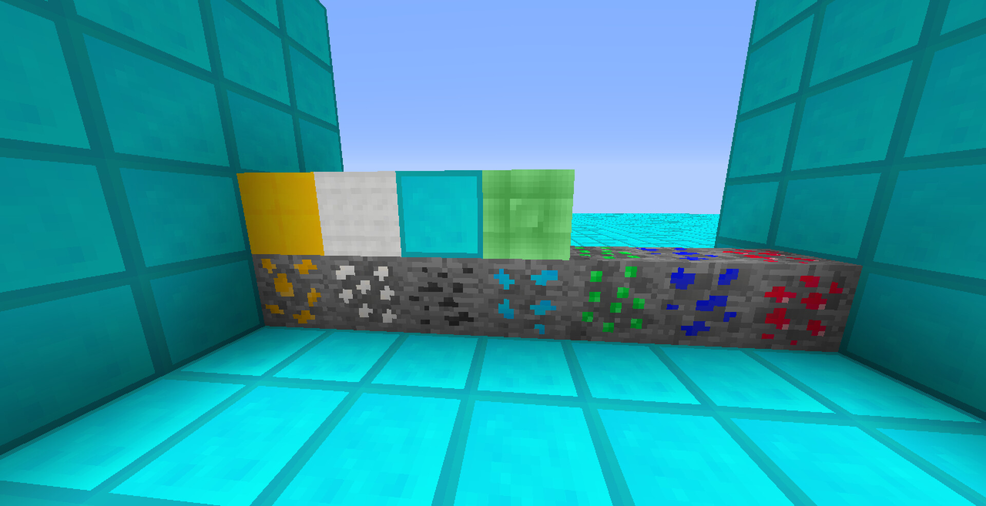 Sci-fi Minecraft Texture Pack