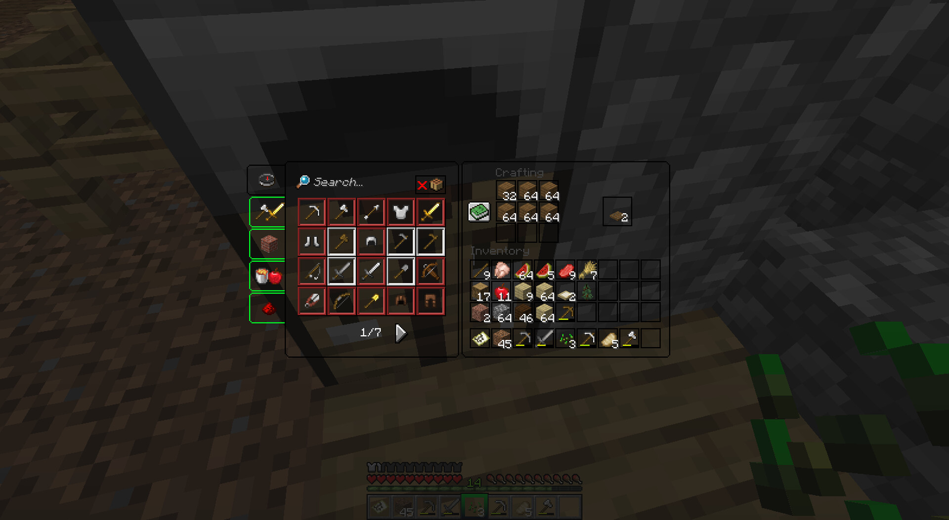 Transparent GUI & HUD By Kilo_Tensa566 Minecraft Texture Pack