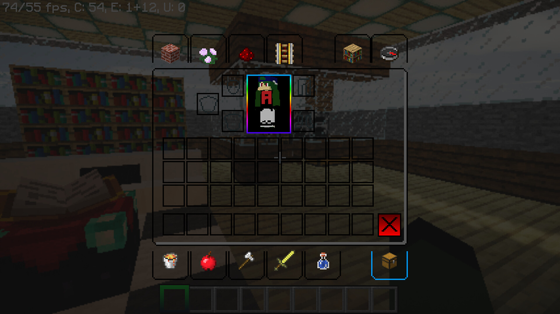 Transparent GUI & HUD By Kilo_Tensa566 Minecraft Texture Pack