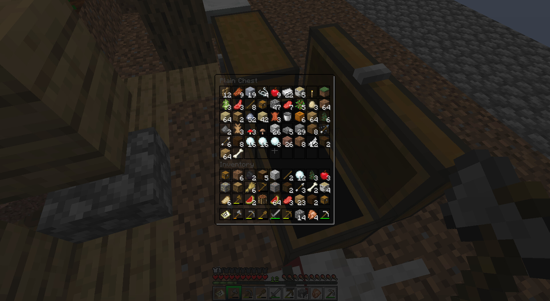 Transparent GUI & HUD By Kilo_Tensa566 Minecraft Texture Pack