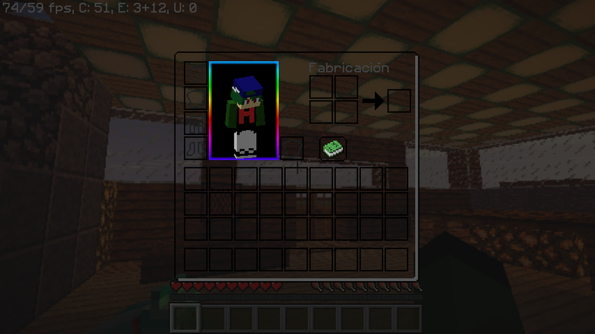 Transparent GUI & HUD By Kilo_Tensa566 Minecraft Texture Pack