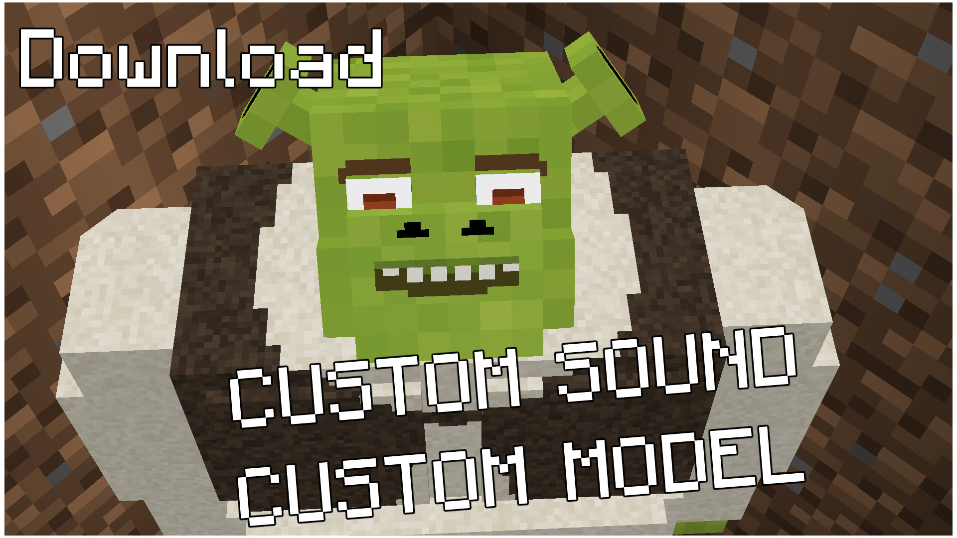 [Optifine] 1.18 | Iron Golem replaced as Shrek Minecraft Texture Pack