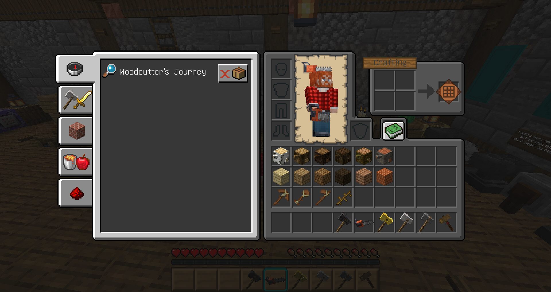 Woodcutter's Journey TexturePack Minecraft Texture Pack