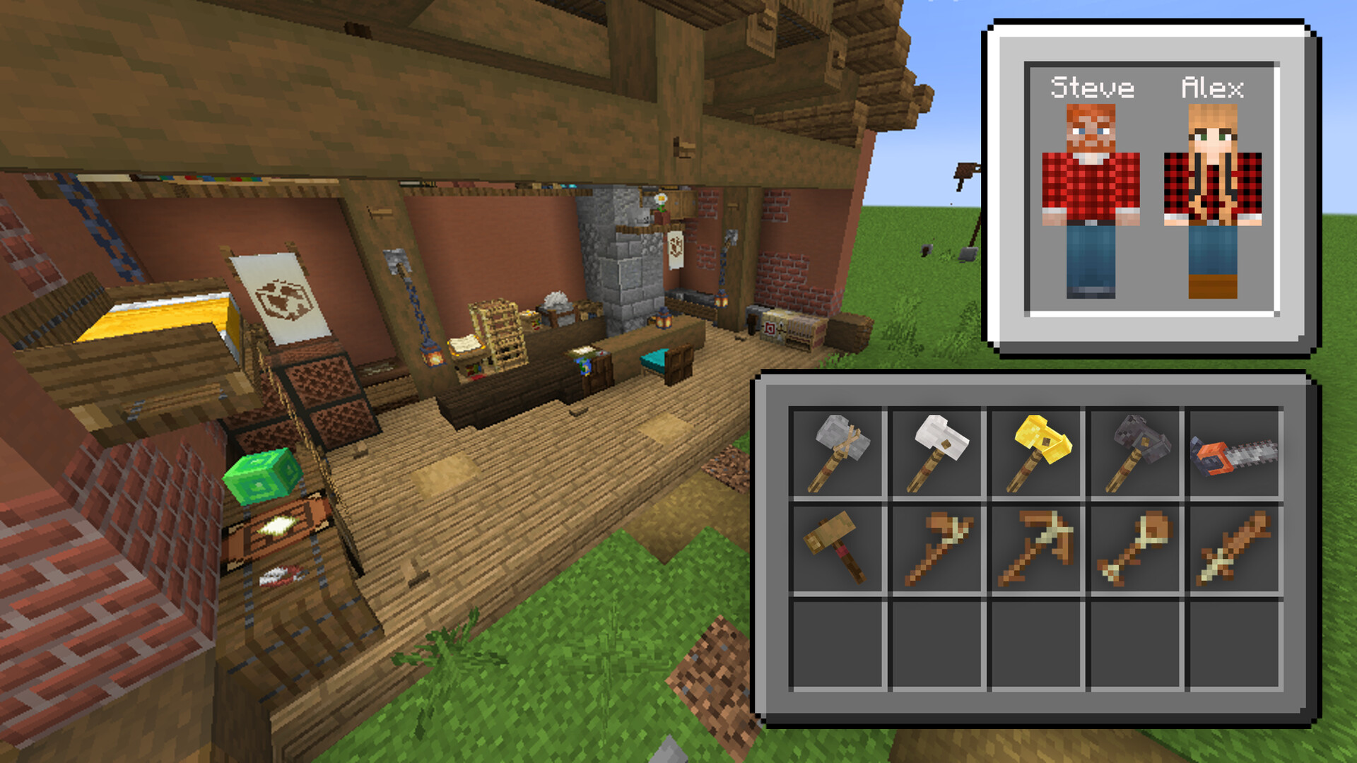 Woodcutter's Journey TexturePack Minecraft Texture Pack