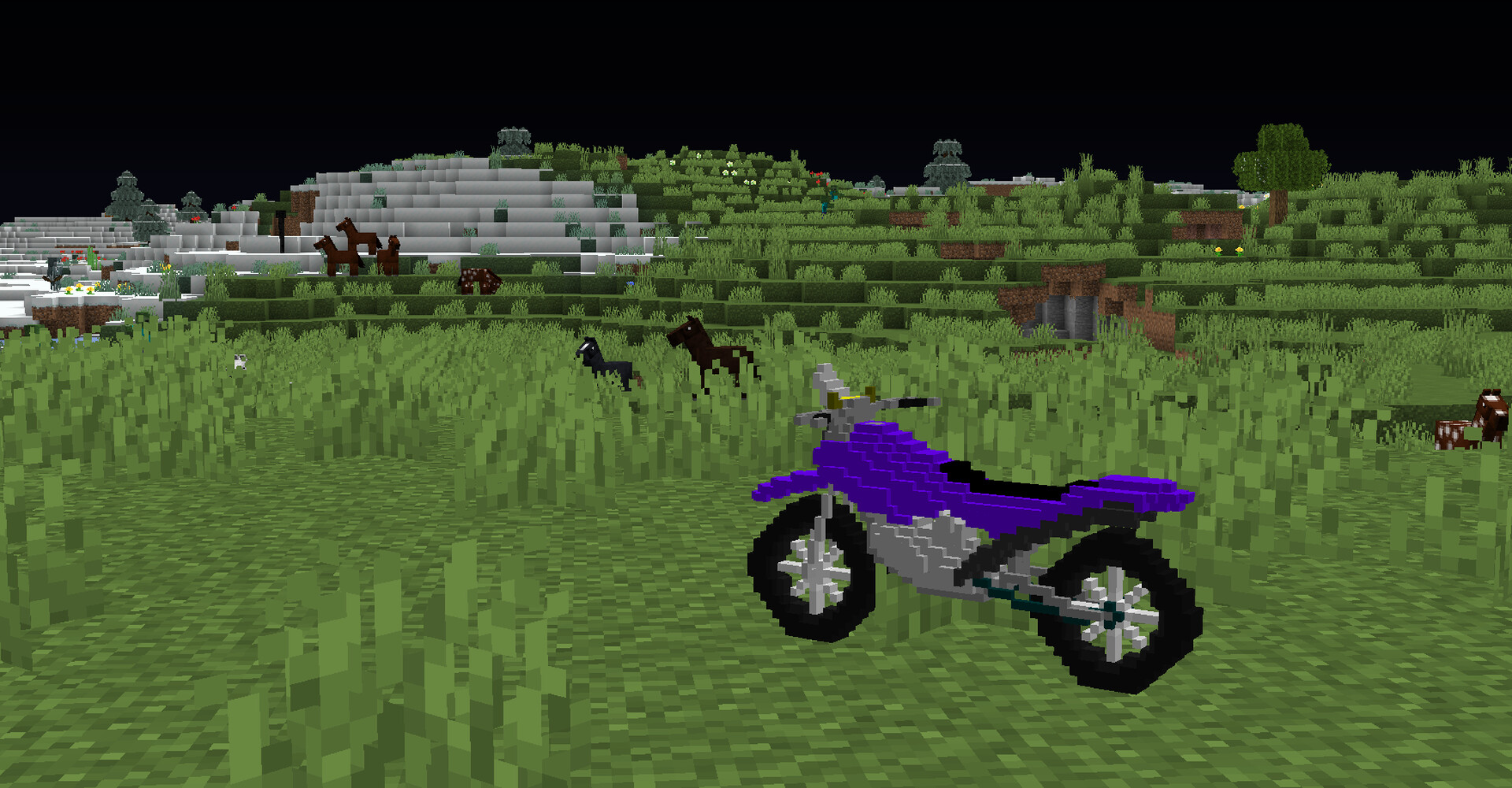 1.16 - Purple PocketBike - for fun Minecraft Texture Pack