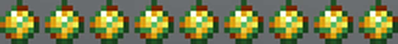 Golden Apple Hunger Bar Minecraft Texture Pack