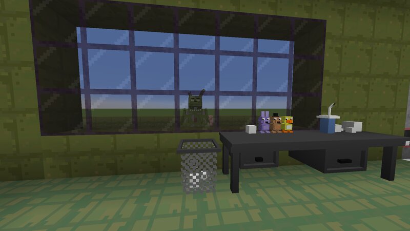 FNAF 3 Resource Pack and Map! Minecraft Texture Pack