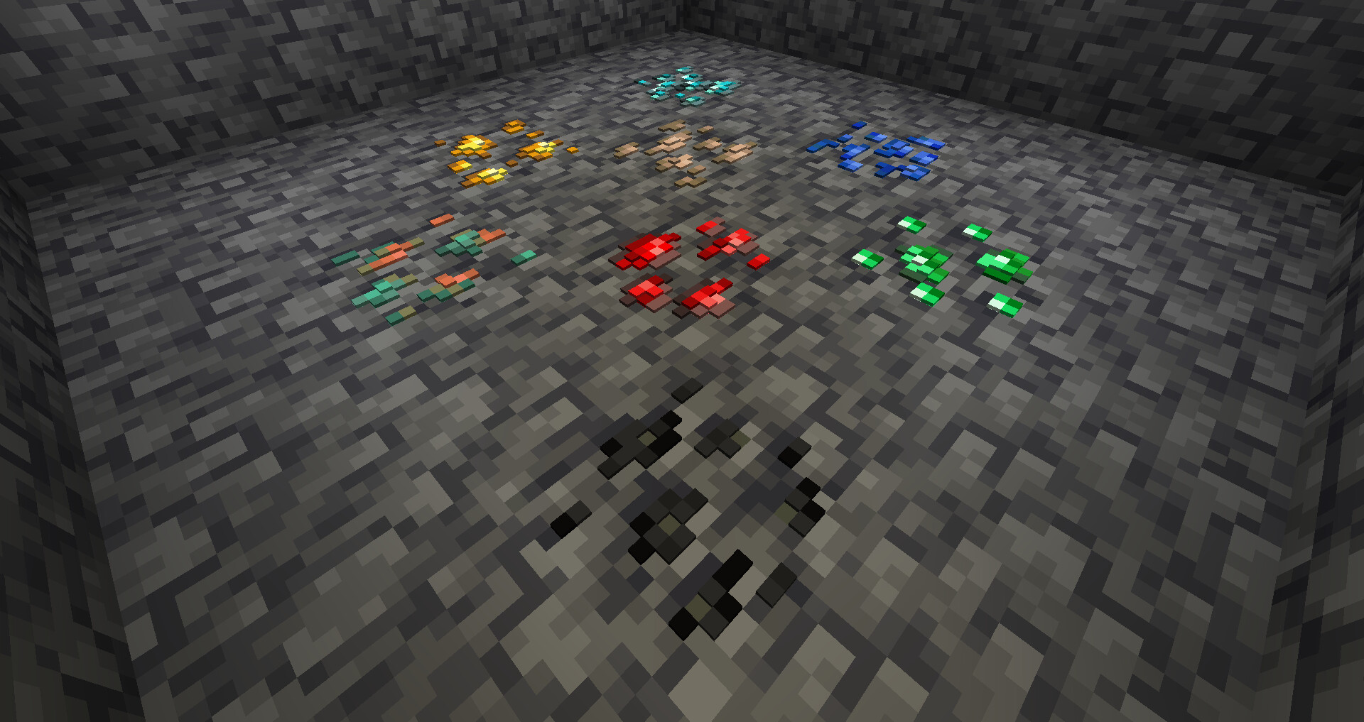 3D Ore Models for Vanilla Textures Minecraft Texture Pack