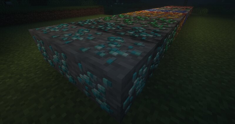 3D Ore Models for Vanilla Textures Minecraft Texture Pack