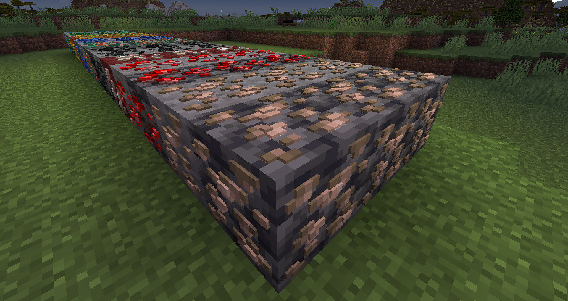 3D Ore Models for Vanilla Textures Minecraft Texture Pack