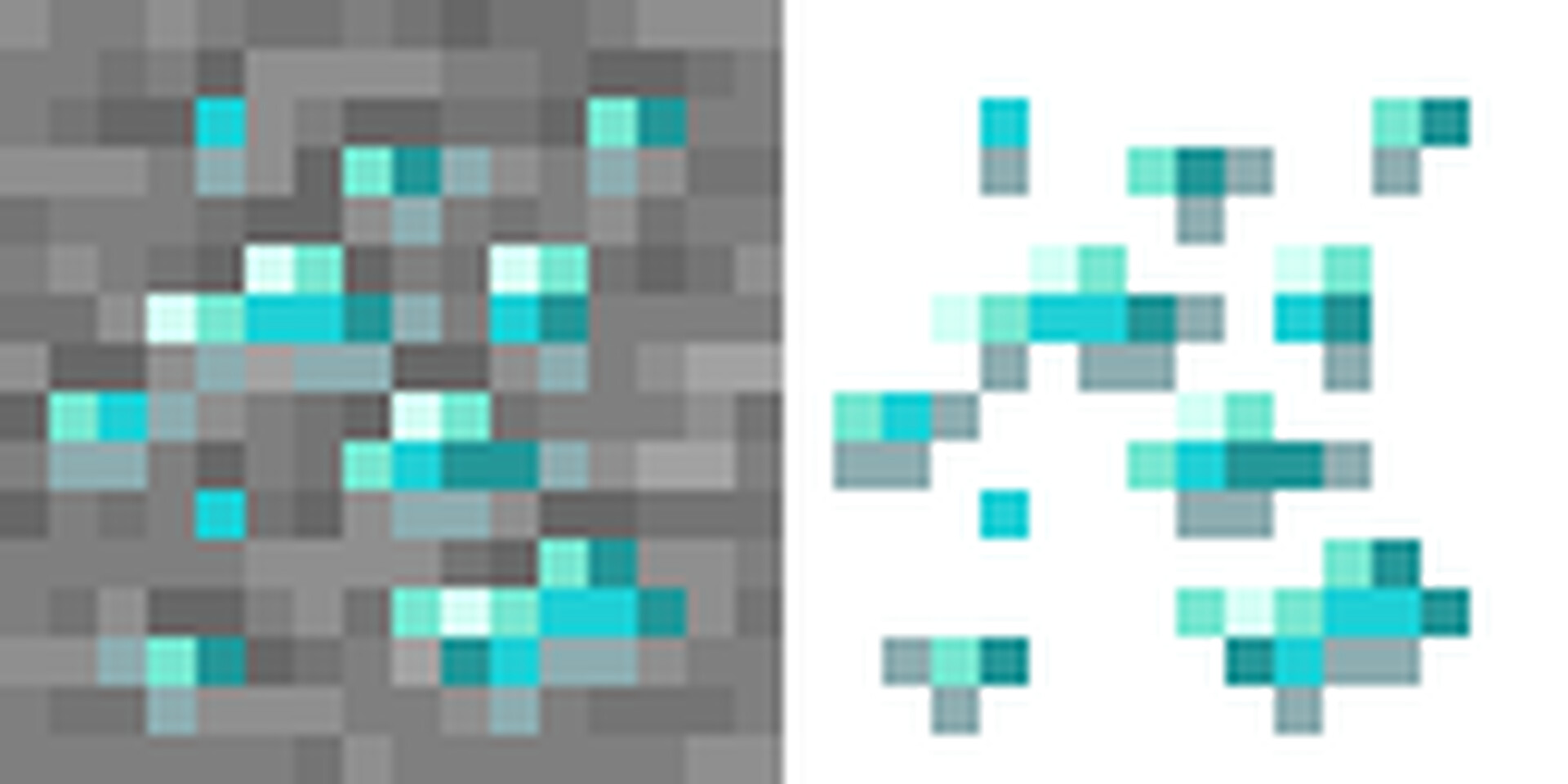 3D Ore Models for Vanilla Textures Minecraft Texture Pack