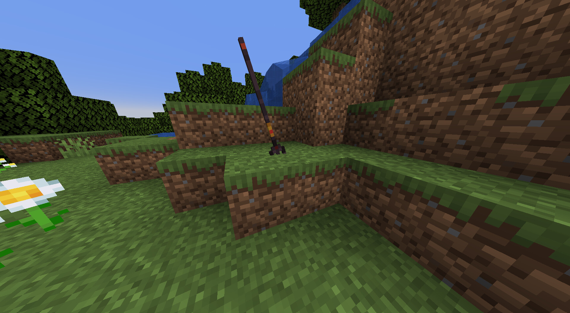 Trident of Demise- Skyward Sword Trident 16x16 1.19 Minecraft Texture Pack