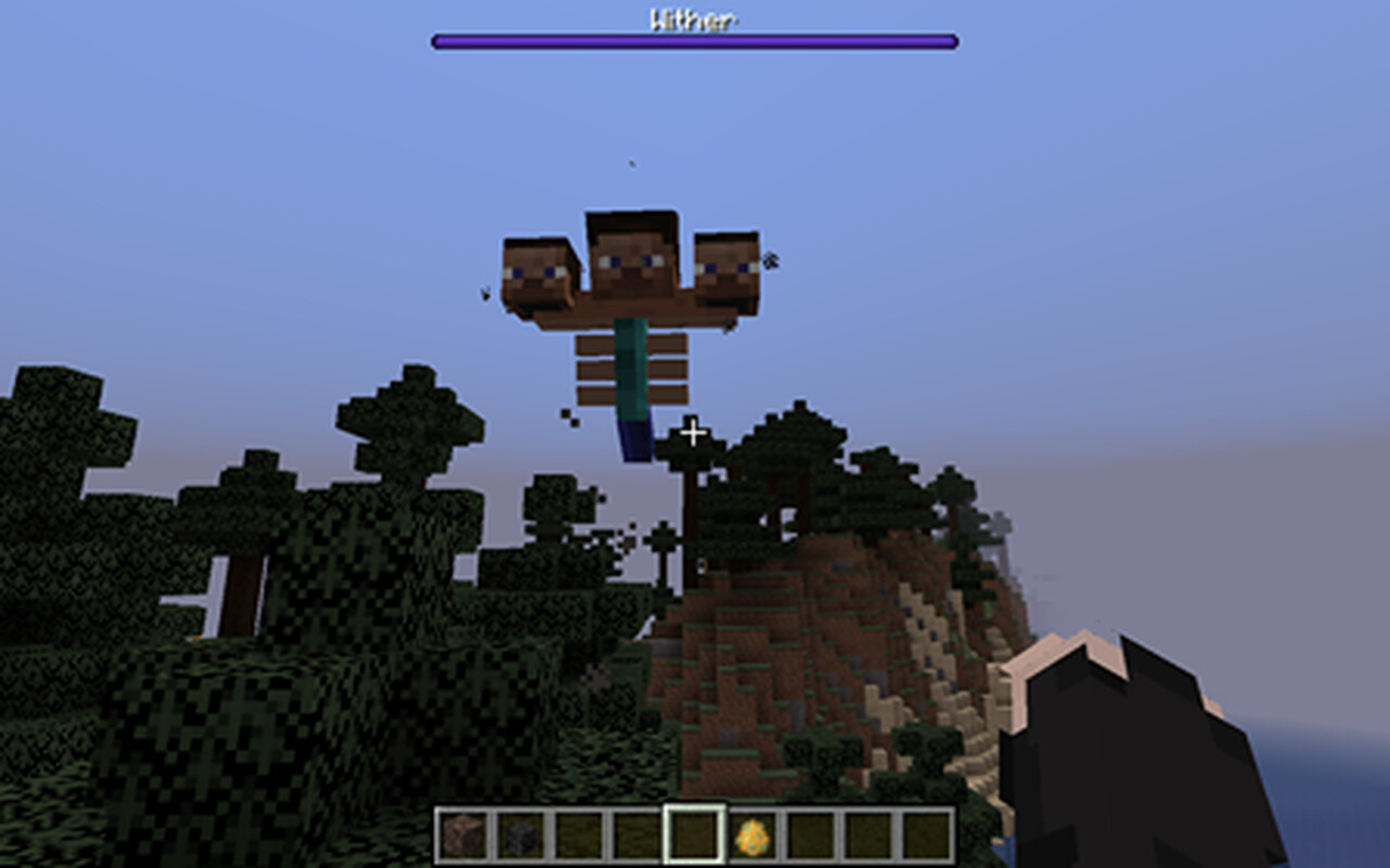 Cursed Steve Wither Minecraft Texture Pack