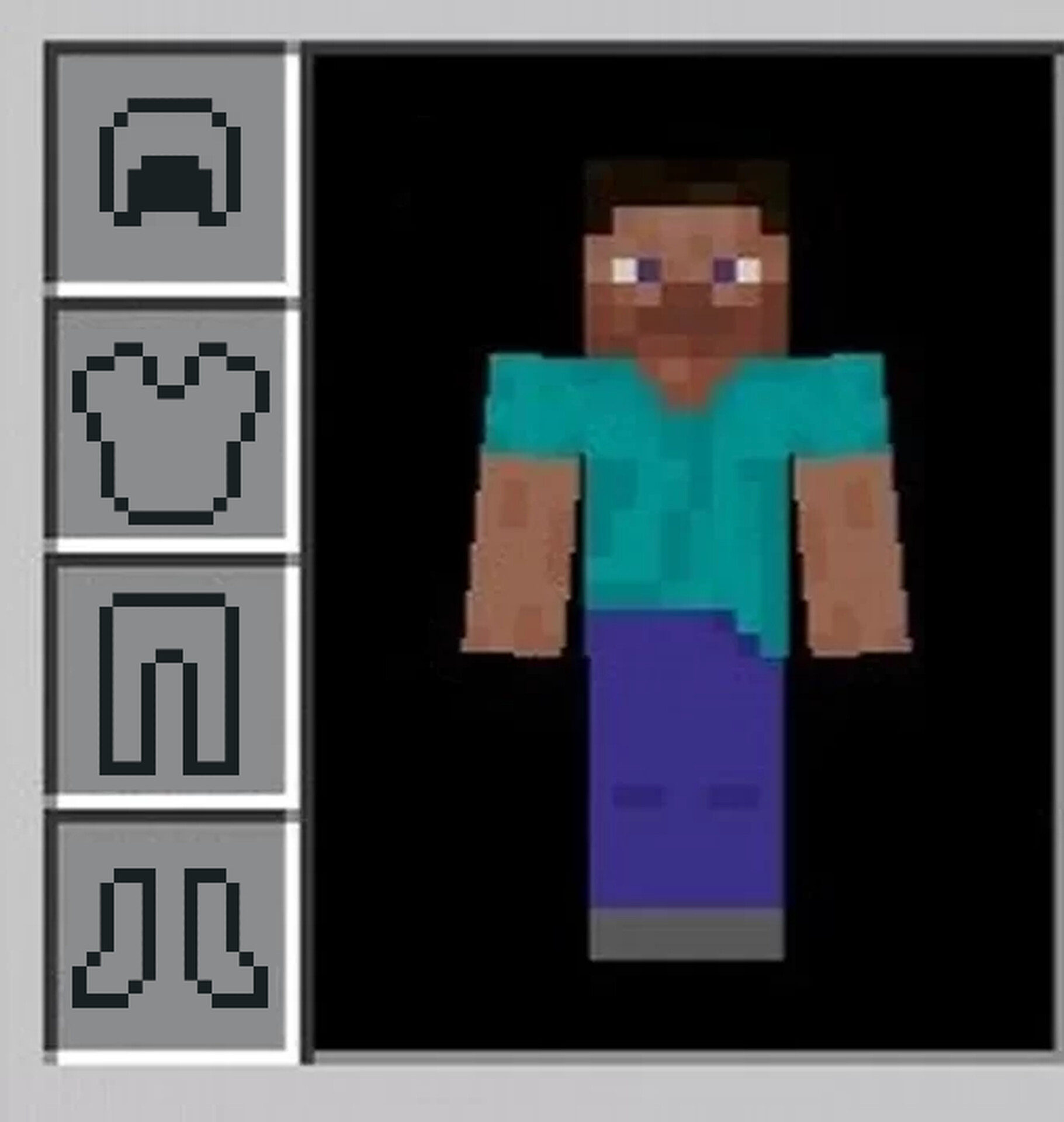 1.8 Consistent Armor Slots - Java Minecraft Texture Pack