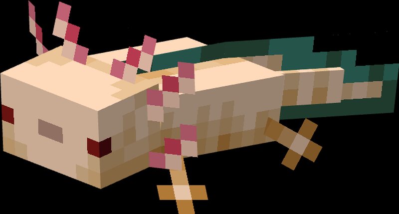 More axolotls variants v4 Minecraft Texture Pack