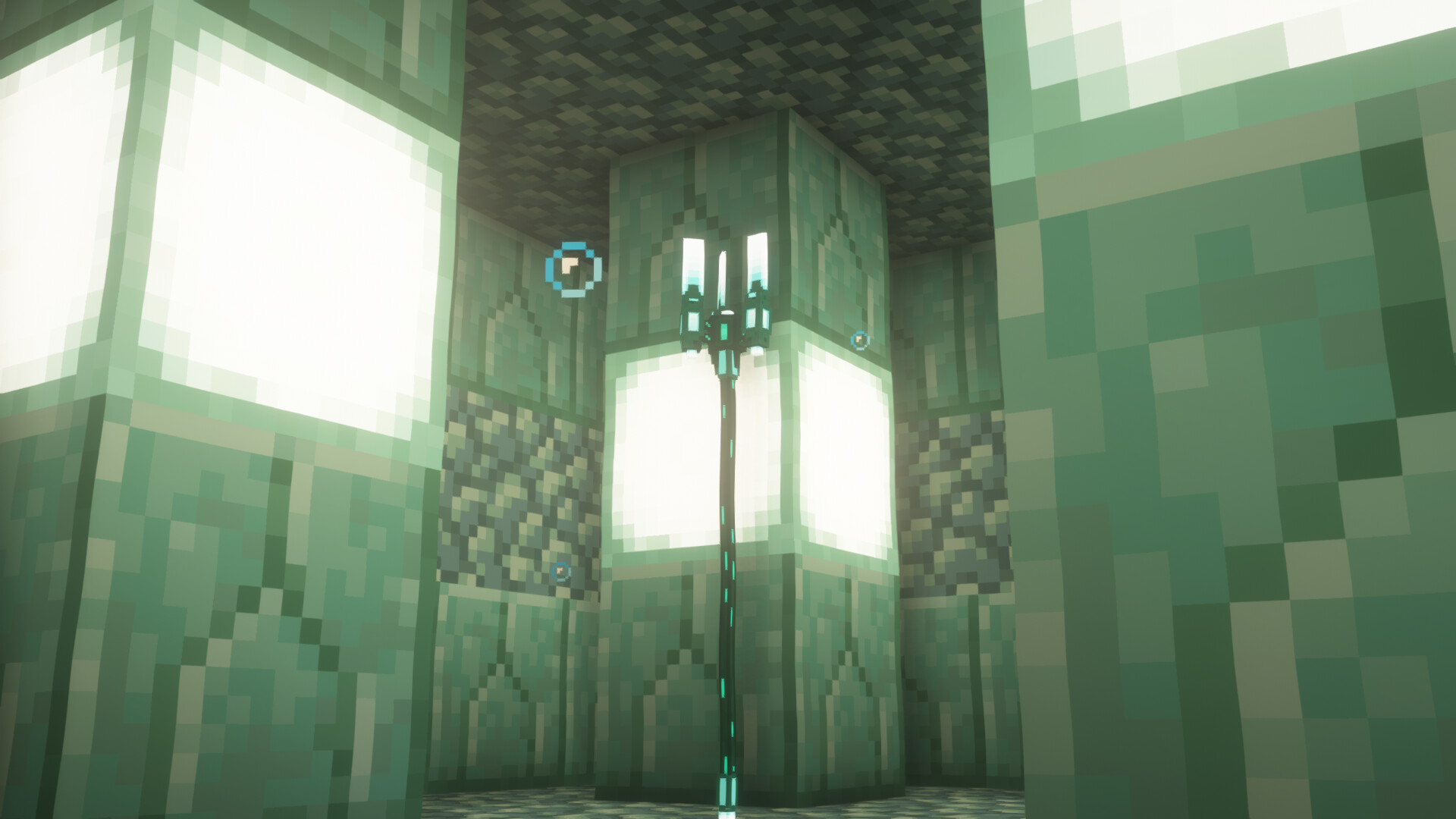 Prismarine Trident | 1.17+ Minecraft Texture Pack