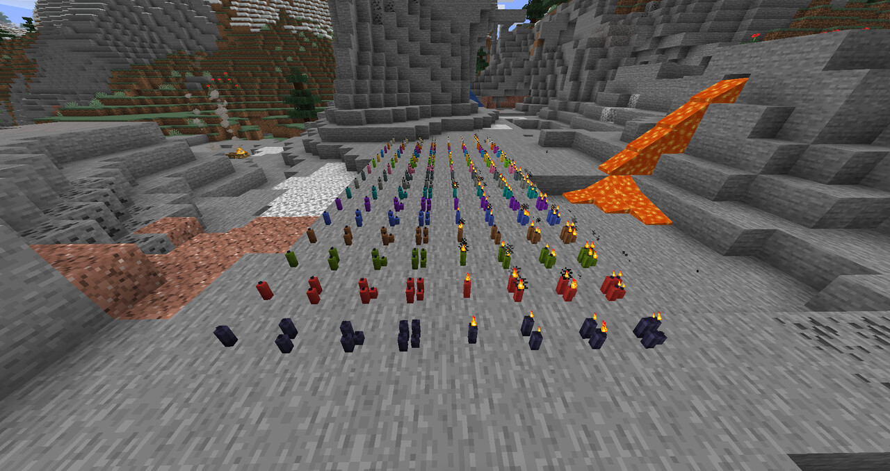 Candle Wick Replacement Minecraft Texture Pack