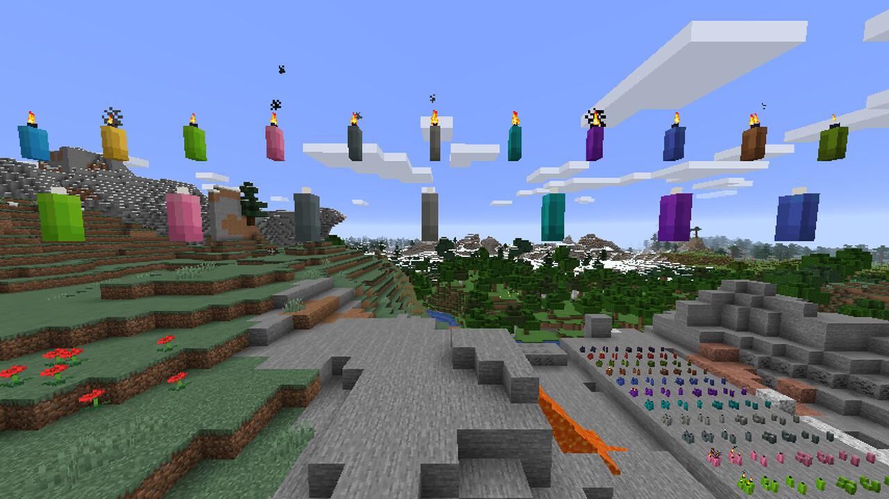 Candle Wick Replacement Minecraft Texture Pack