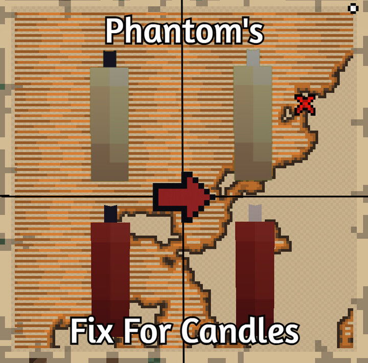 Candle Wick Replacement Minecraft Texture Pack