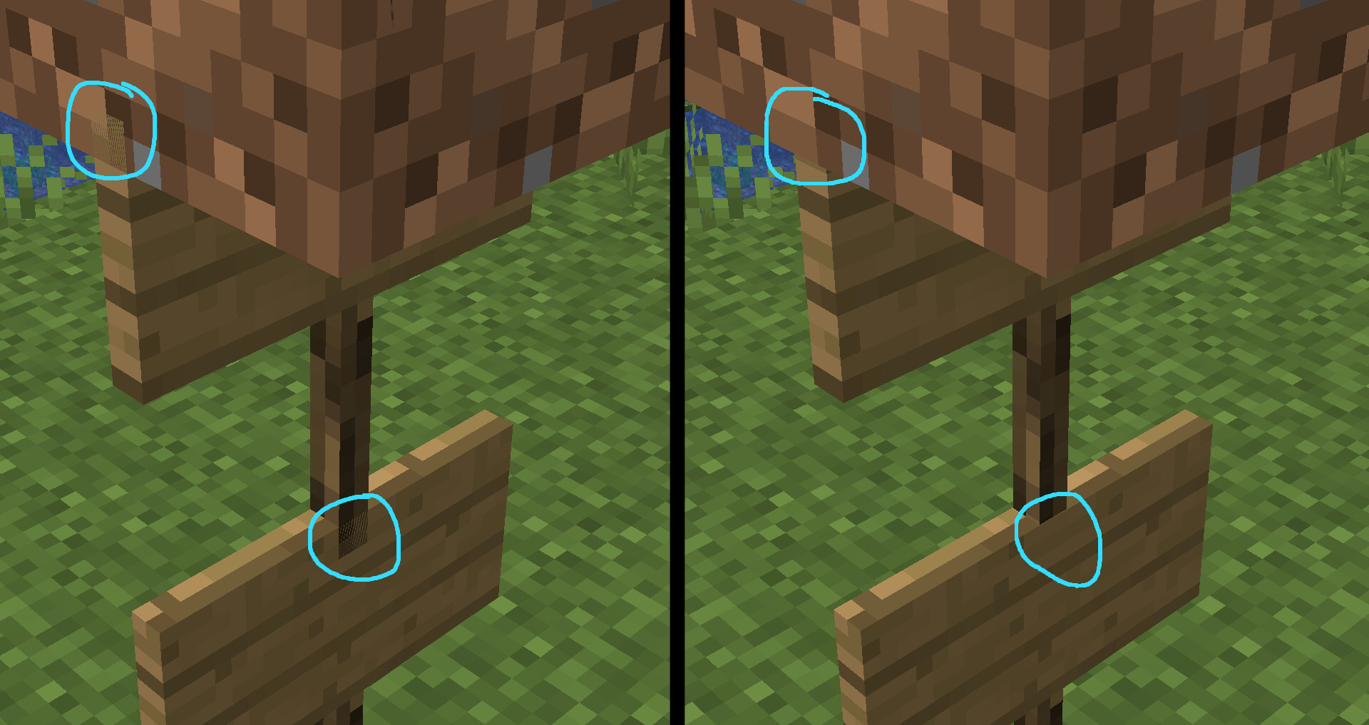 No Z-Fighting Minecraft Texture Pack