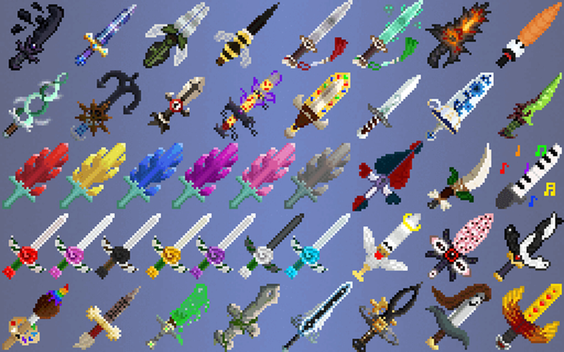 Swordtember 2021 pack Minecraft Texture Pack