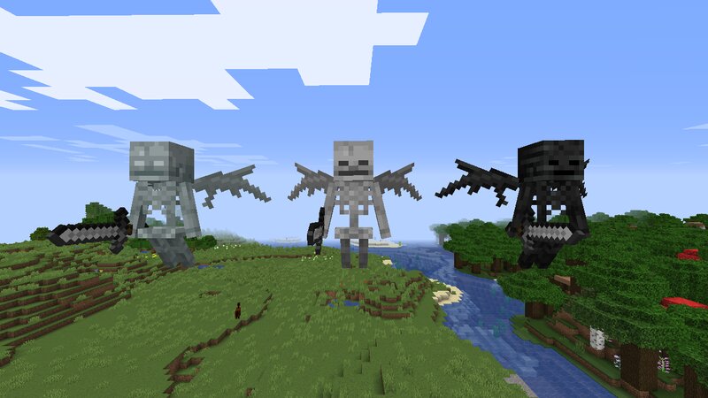 Skeletal Vexes Minecraft Texture Pack