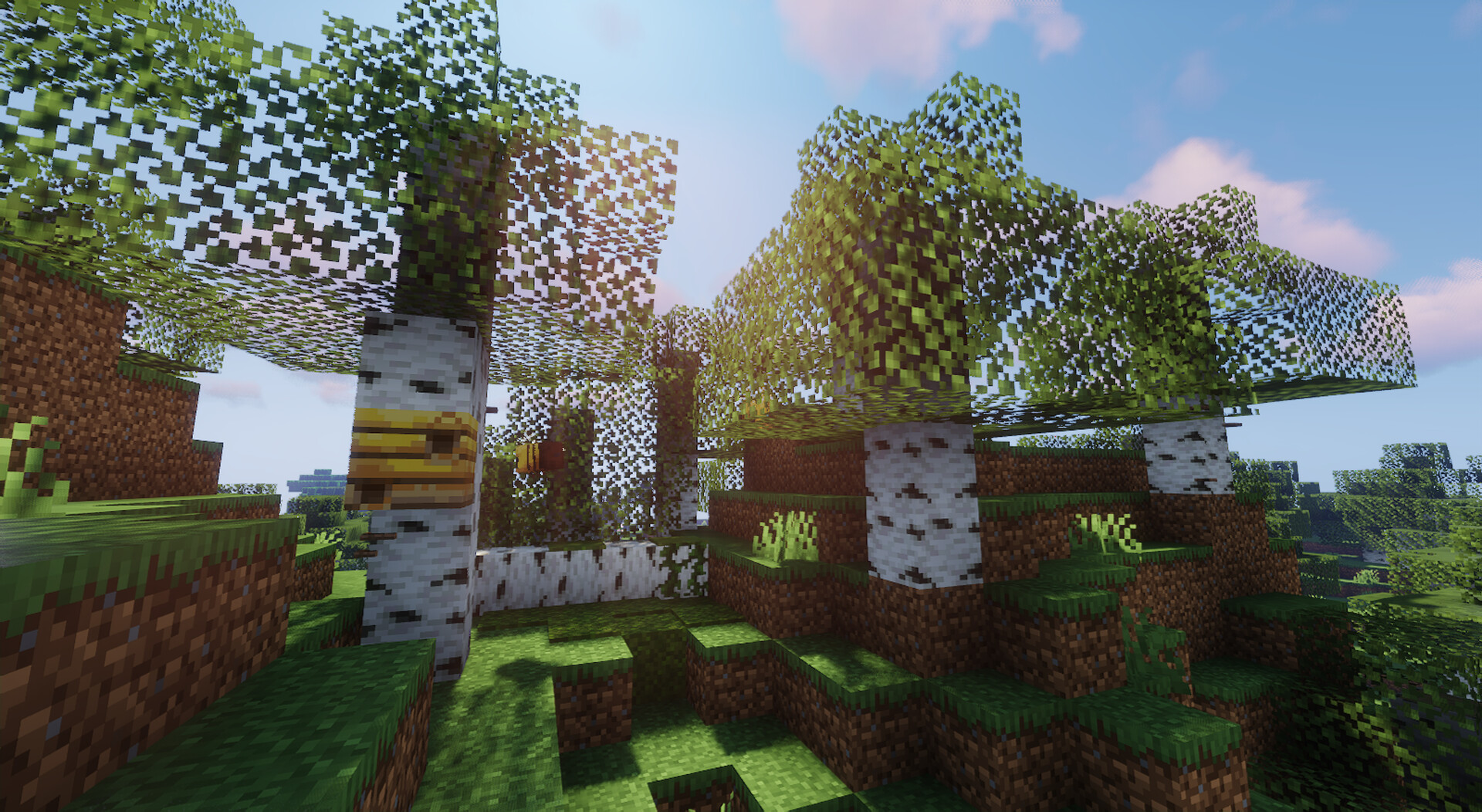 Mushroom Birch Trees Minecraft Texture Pack