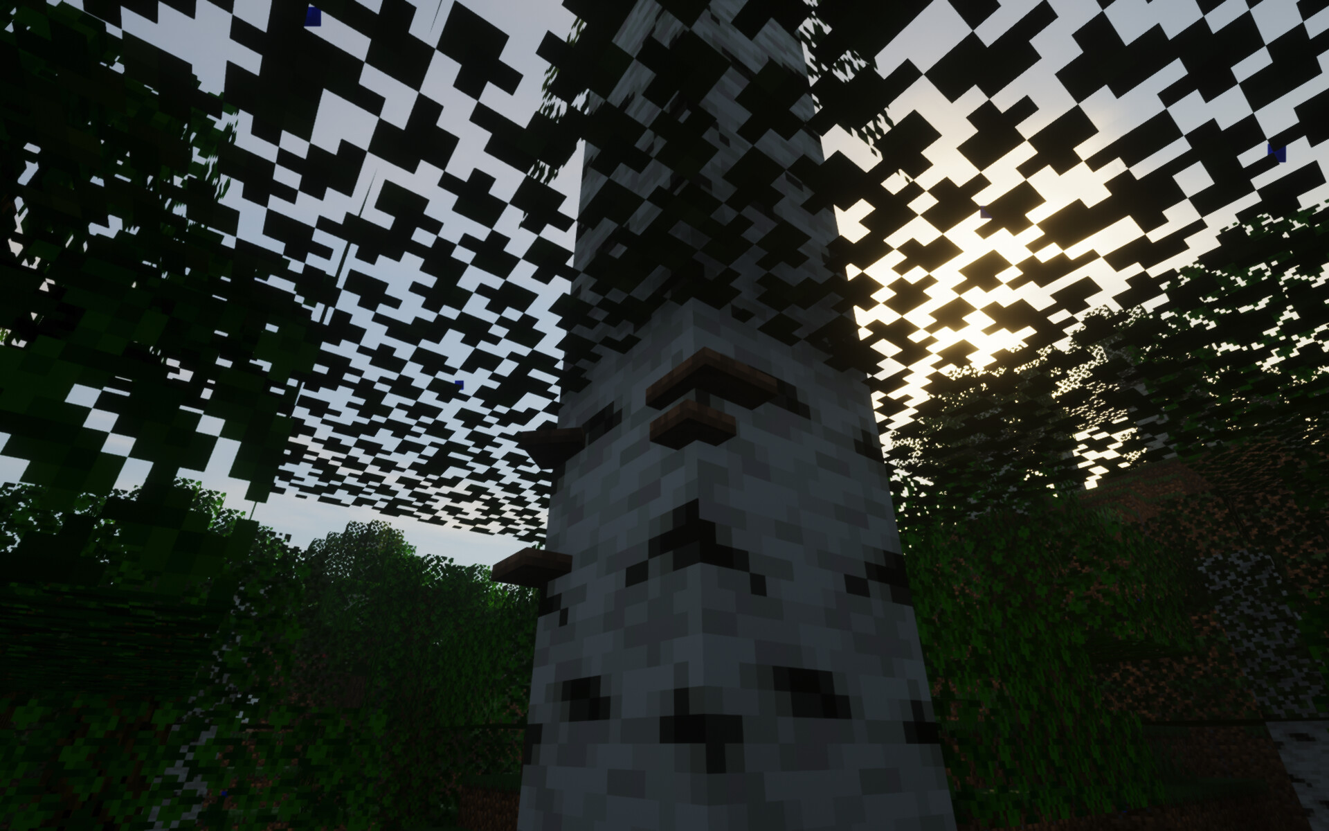 Mushroom Birch Trees Minecraft Texture Pack