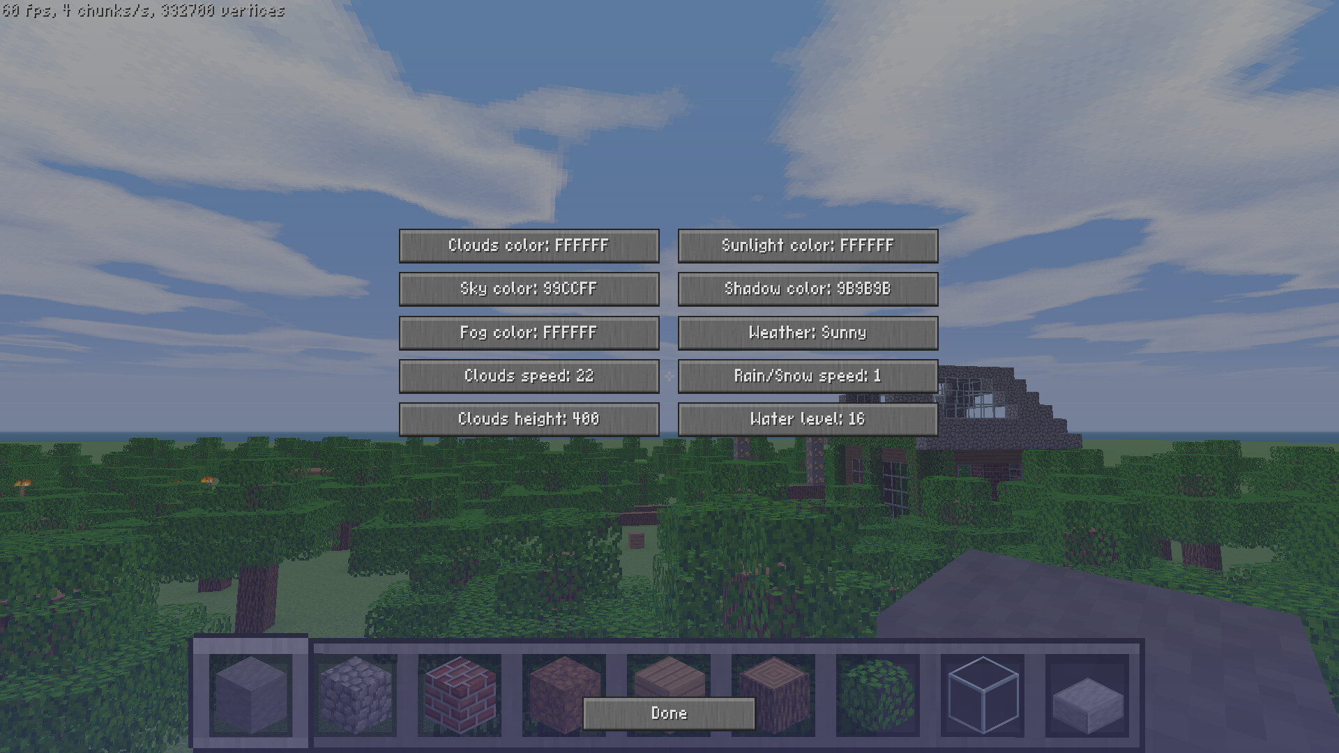 Cloud v4 texture pack for Classicube Minecraft Texture Pack