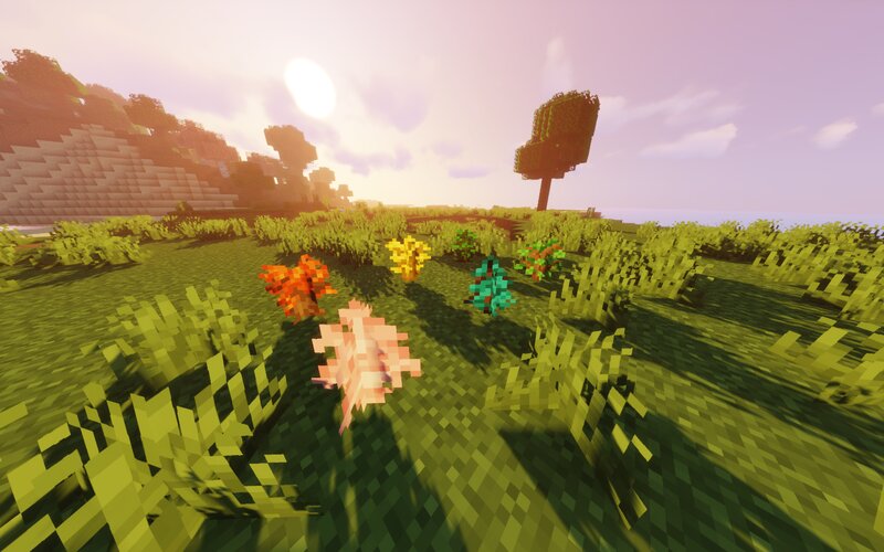 Colorful Flora (Bedrock Edition) Minecraft Texture Pack