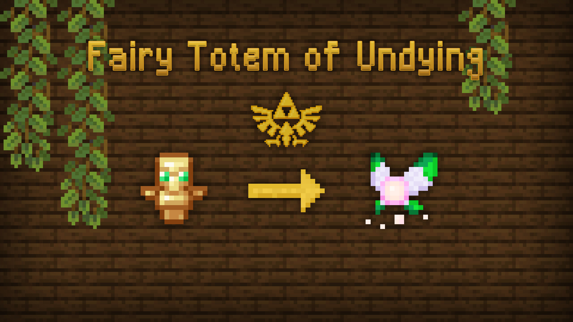 Totem of Undying - Botw Fairy Minecraft Texture Pack