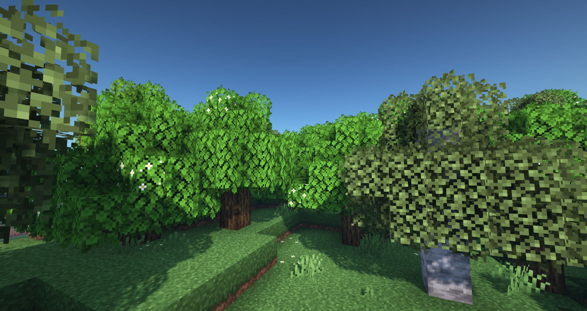 BushyBiomes - A BetterVanillaBuilding addon Minecraft Texture Pack