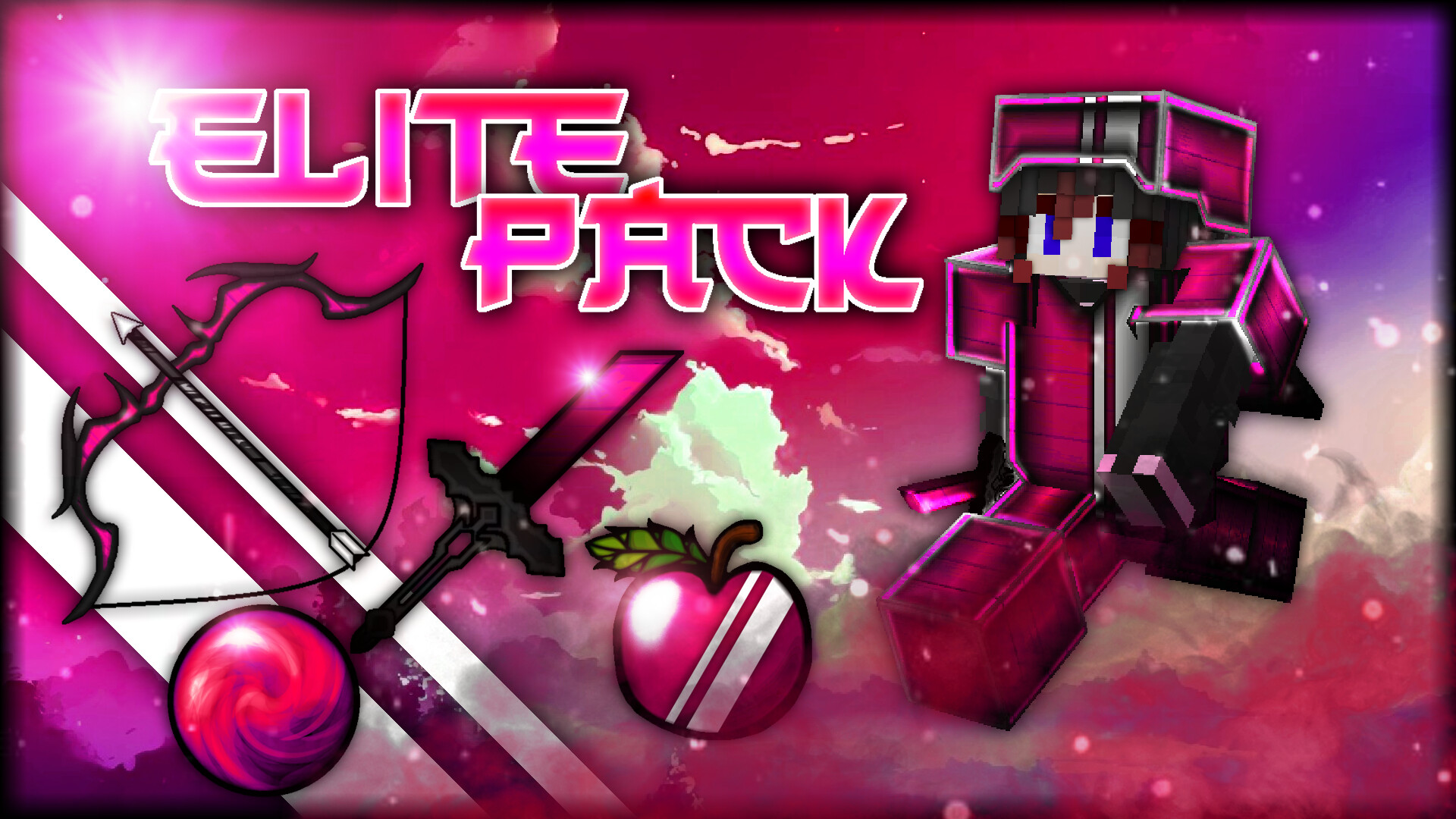 Elite Pack Pink Cotton Candy ( x512x ) TexturePack 1.7.10 / 1.8.9 ...