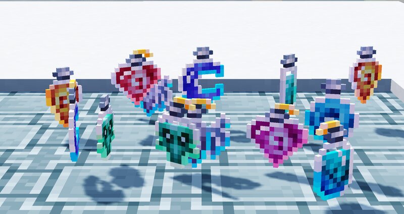 Stylized Potions (Java & Bedrock) Minecraft Texture Pack