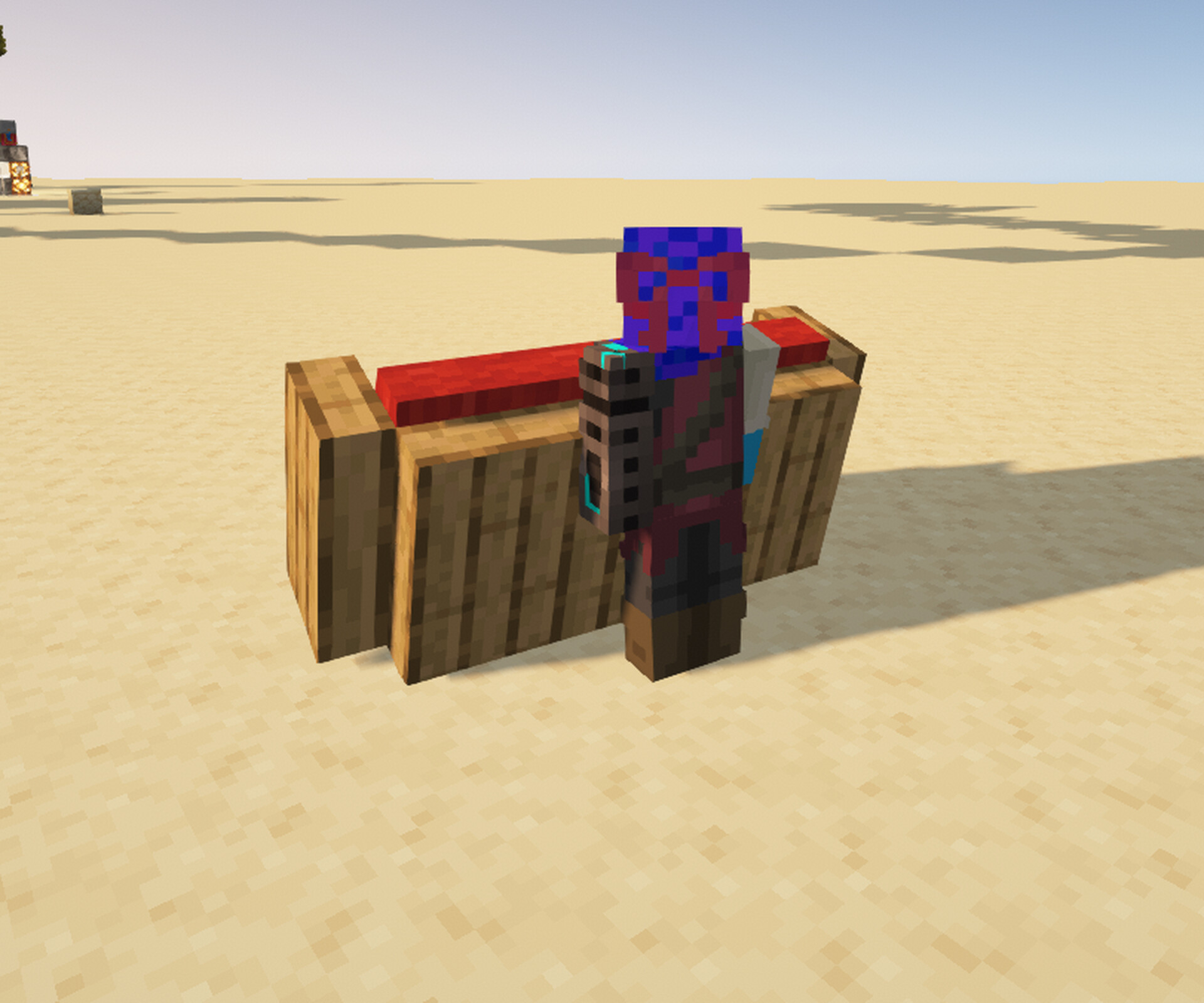 Nice Red wool SOFA Minecraft Texture Pack